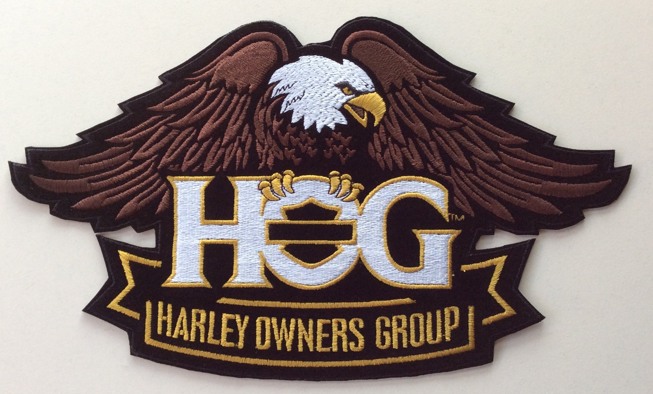 Piccola toppa patch AQUILA HOG HARLEY DAVIDSON MODELLO NUOVO ...
